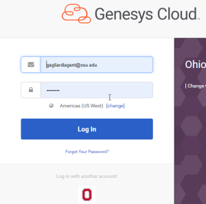 Logging Into Genesys using a Shared Student or non-OSU Account ...